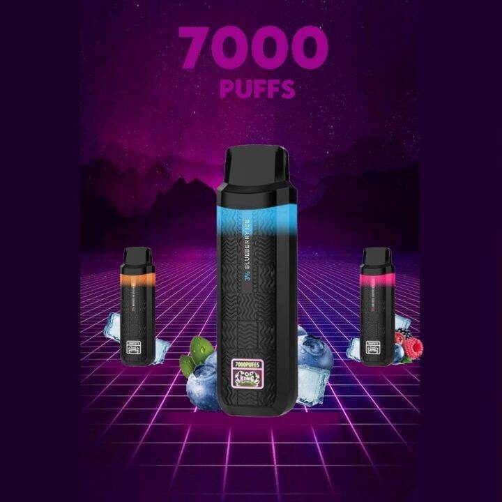 LEGIT PUFF BAR SUPREME 7000 PUFFS RECHARGEABLE DISPOSABLE DEVICE LED ...