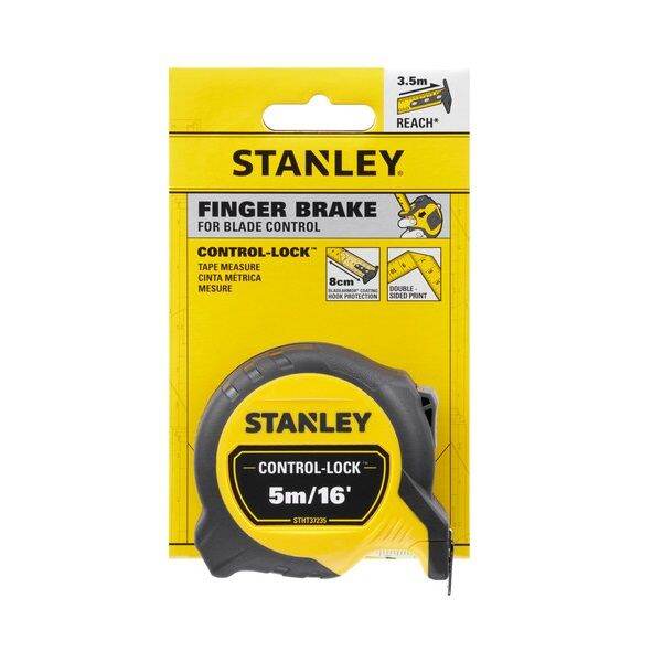 STANLEY ตลับเมตร STANLEY Control Lock 5M (มีตะขอแม่เหล็ก) รุ่น STHT37217-30 | Lazada.co.th