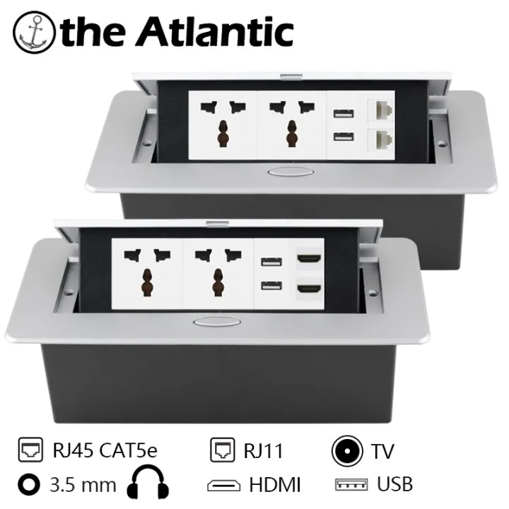 13A Universal Socket Pop Up Table Socket Desktop Socket Recessed Power ...