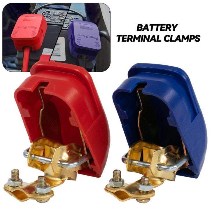 1 Pair Positive Negative Electrode Quick Release Lift Off Connector ...