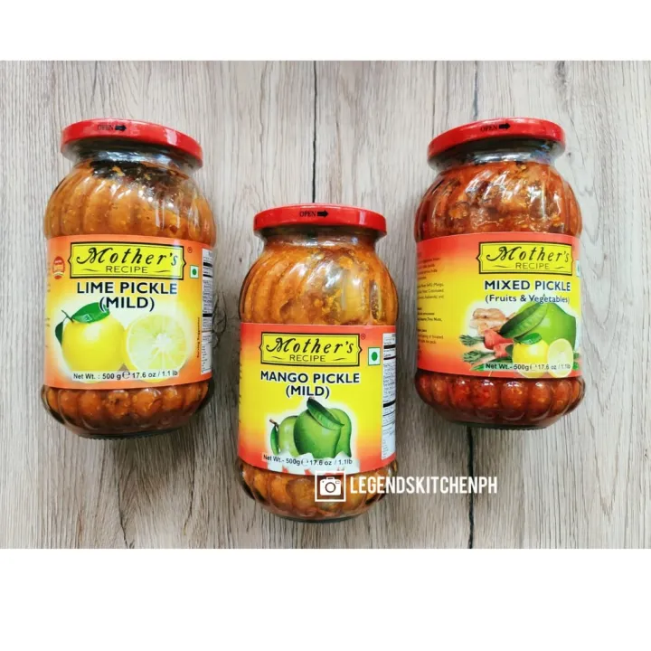 Mother's Recipe Pickles (Atchar) 500grams | Lazada PH