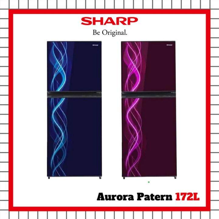 LEMARI ES SHARP 2 PINTU SJ-N197ND-VB/VP / KULKAS SHARP 2 PINTU SJ ...