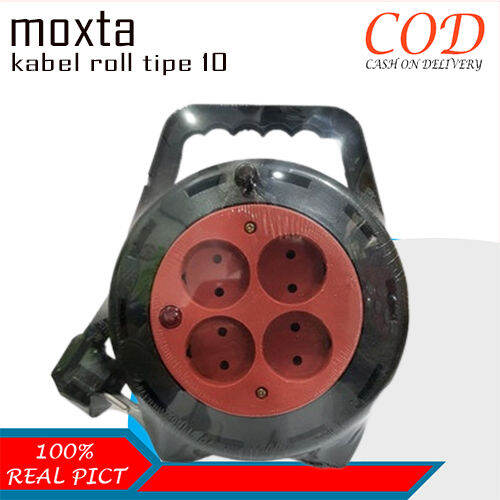 Kabel ROLL Listrik MODXTA TIPE 10 PANJANG KABEL 5 METER FULL Stop ...