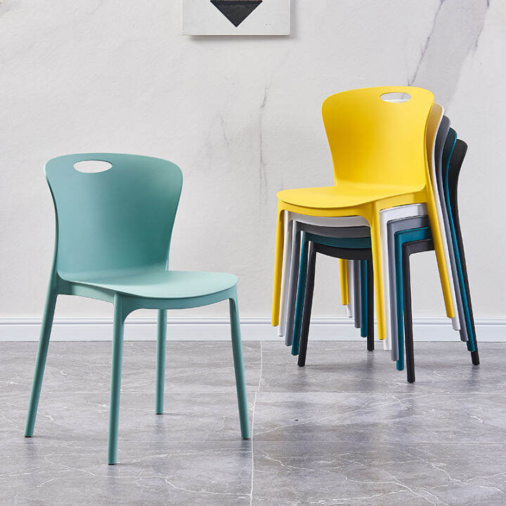 Nordic Candy Chair Plastic Chair Cafe Chair Dining chair study chair ...