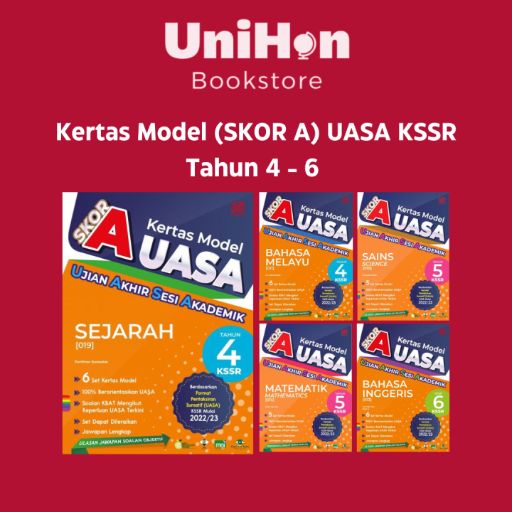 [unihon] Pelangi Kertas Model Skor A Uasa Kssr 【tahun 4 Tahun 5