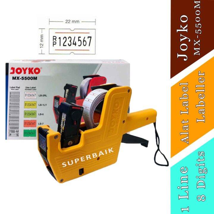 Labeller MX-5500M - Joyko - Alat Label - 1 Line 8 Digits | Lazada Indonesia