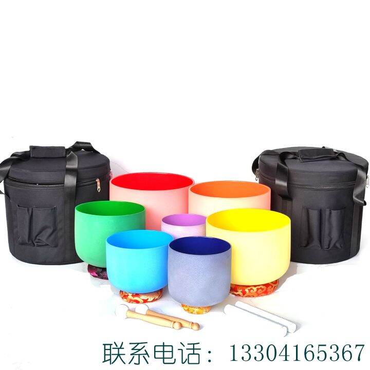 Straight color music crucible crystal singing bowl music bowl yoga ...