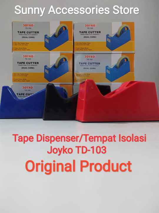 Tape Dispenser/Tempat Isolasi Joyko TD-103 Original Product | Lazada ...