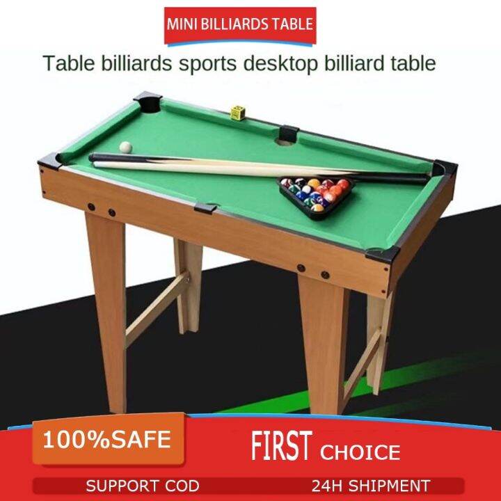 [PH]27x14 inches Mini billiard Table for Kids wooden with tall feet ...