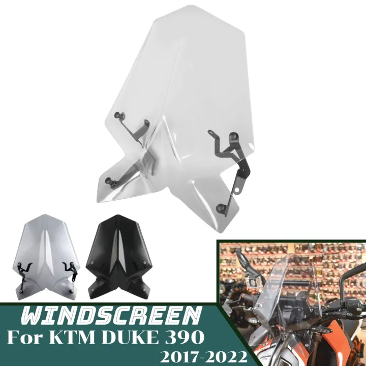 for Duke 390 Windshield Windscreen KTM Duke390 2017 2022 Motorcycle ...