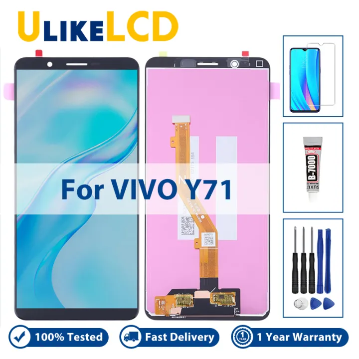 LCD For Vivo Y71 LCD Display Touch Screen Sensor Complete Assembly LCD+Free repair tools ...