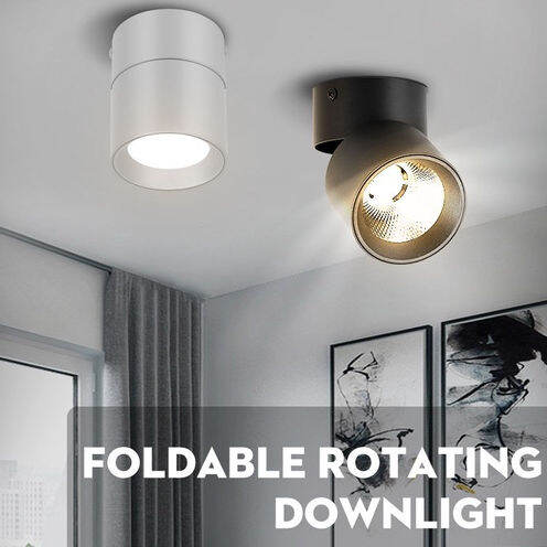 1PC 7W LED Downlight Foldable Spotlight Downlight Ceiling COB Nordic ...
