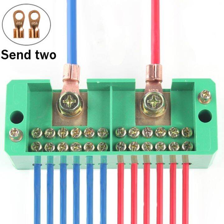 Single Phase 2-IN 4/6/8/12-OUT Wire Terminal Box Household Distribution ...