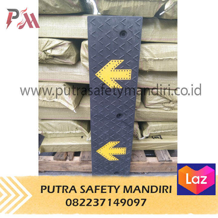 RUBBER RAMP - RAMP 95X23X7 CM CURB THRESHOLD KARET UNDAKAN TANJAKAN ...
