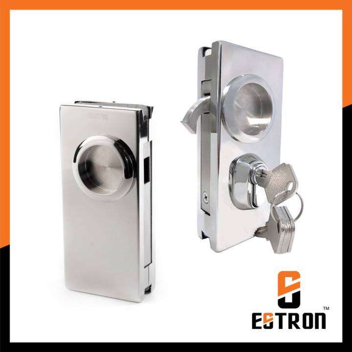 ESTRON SL-70 Series Lockset for Glass Door | Lazada Singapore