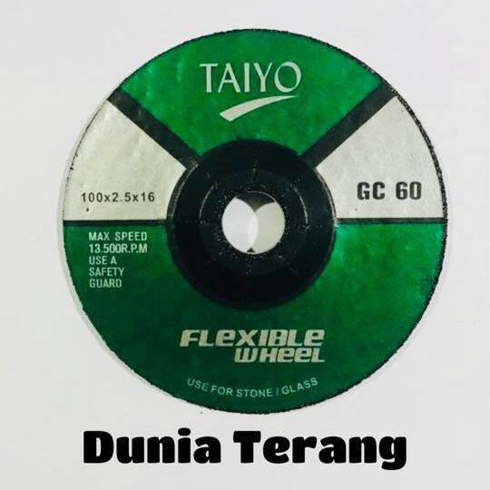 TAIYO - Batu Gerinda Selep Flexible 2,5mm TAIYO GC WA - Batu Slep ...