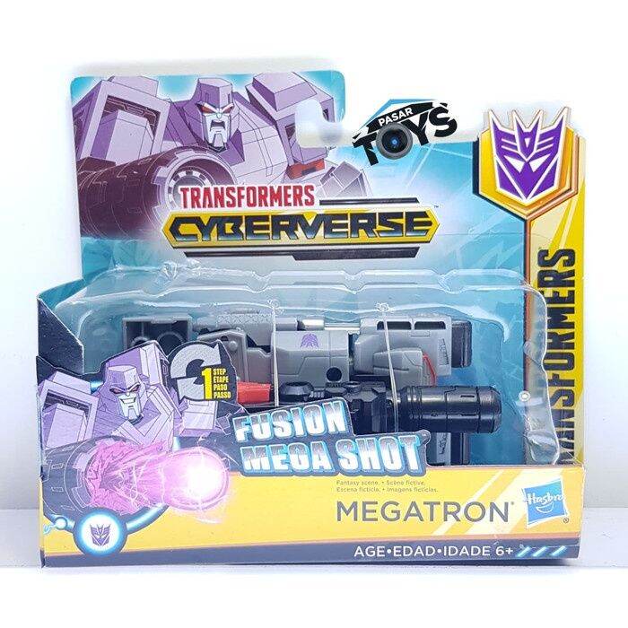 Megatron Fusion Mega Shot Transformers Cyberverse 1 Step Changer ...