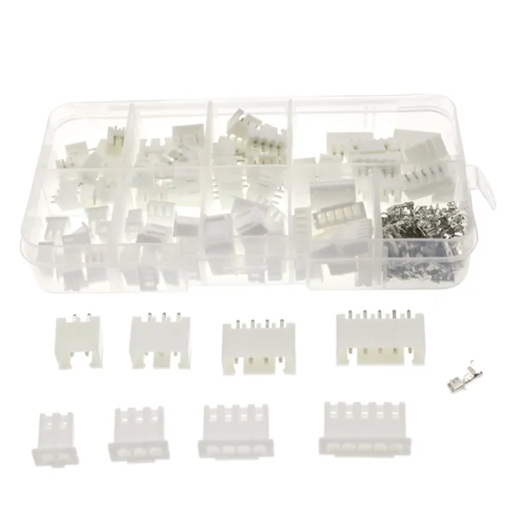 XH2.54 Jst Terminal Kit Wire Connector Adaptor 2P 3P 4P 5P 2.54mm 2.5mm Pin Header Housing Xh ...