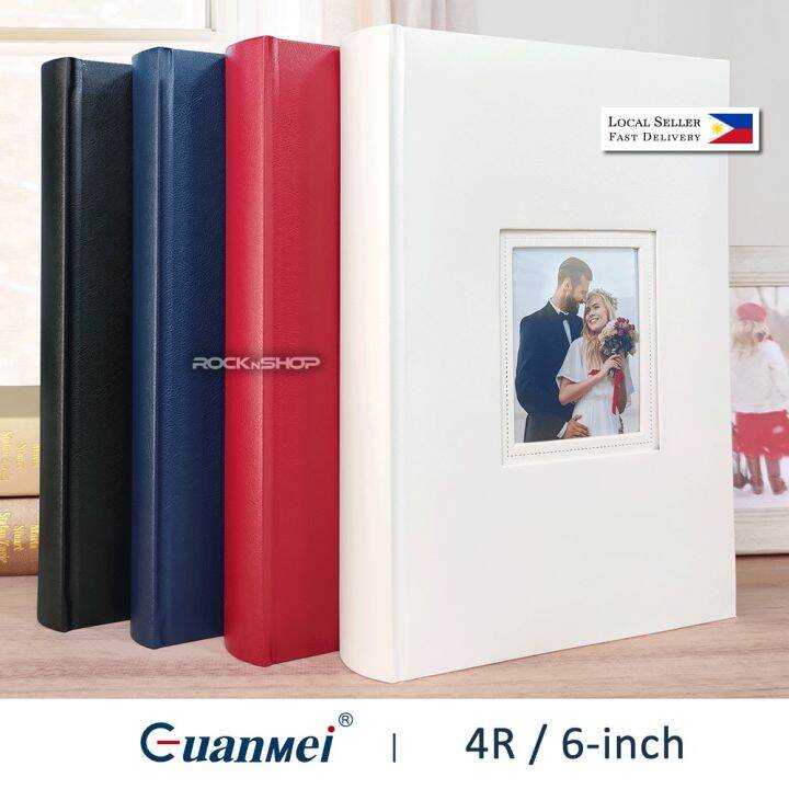 6-inch 4R Photo Album 200 300 sheets Leather Cover Binder Wedding ...