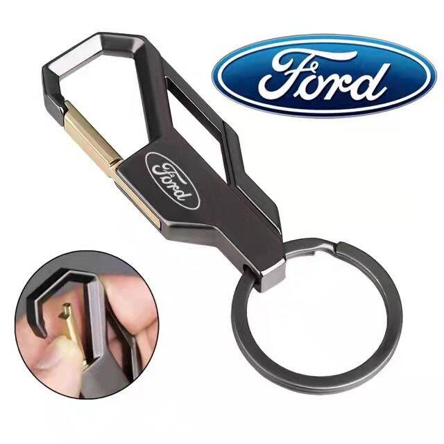 Ford Motorcycle Car Keychain Men's Creative Alloy Metal Keyring ...
