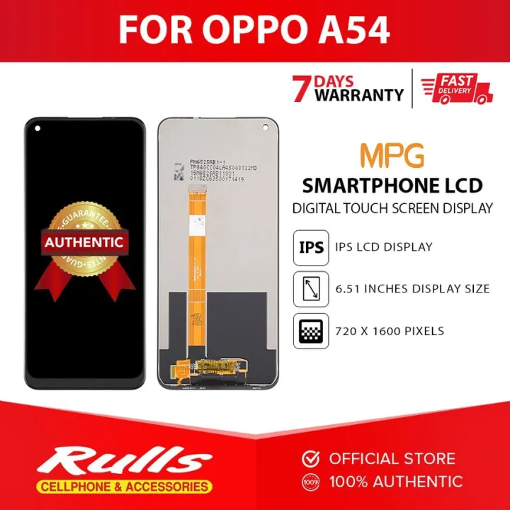 Smartphone LCD for Oppo A54 Digital Touch Screen Display Frame Assembly ...
