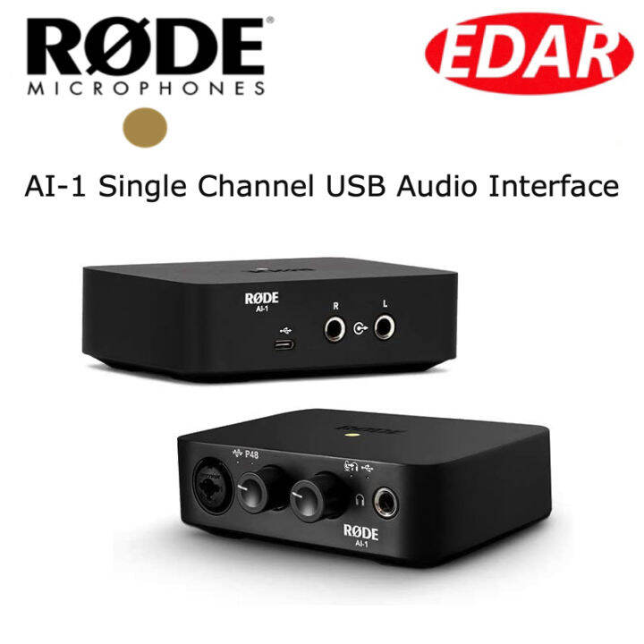 Rode AI-1 Single Channel USB Studio Quality Audio Interface | Lazada