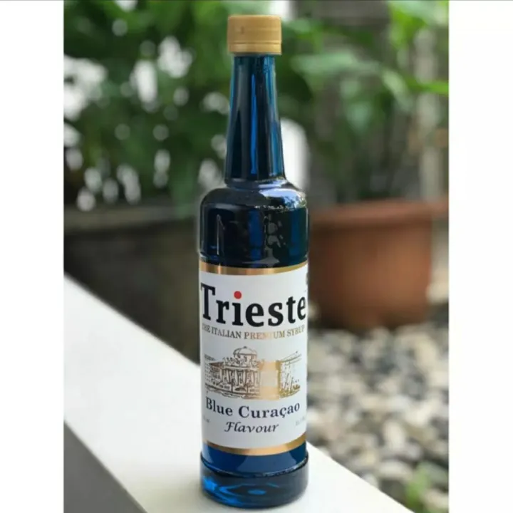 Trieste syrup sirup Blue Curacao - 650ml | Lazada Indonesia
