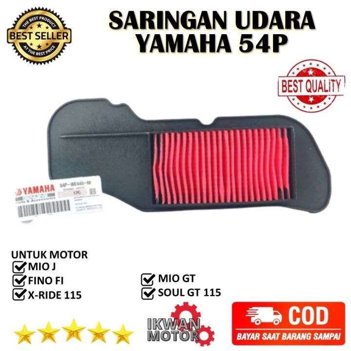 Saringan Udara Filter Hawa Yamaha Mio J Gt Soul Gt Fino F1 X-Ride 54P ...