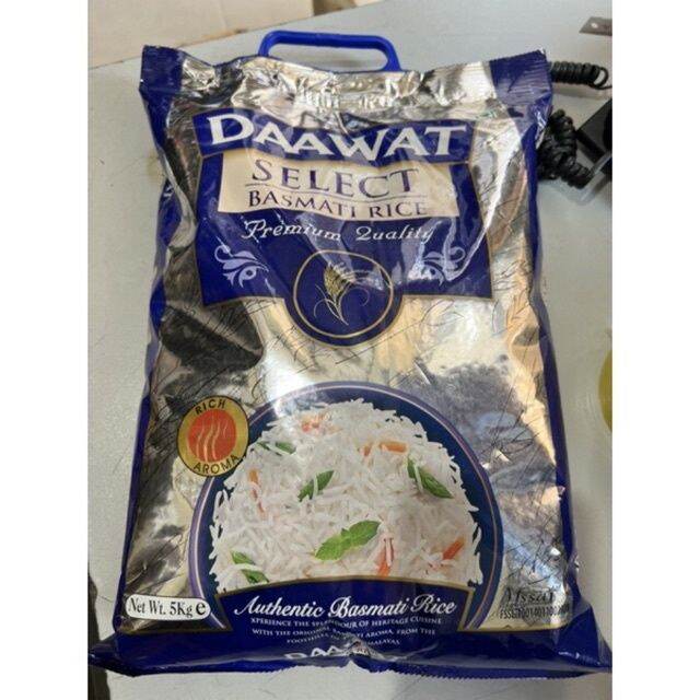 Dawaat 5Kg Basmati Rice Everyday,Select and Gold Sella | Lazada PH