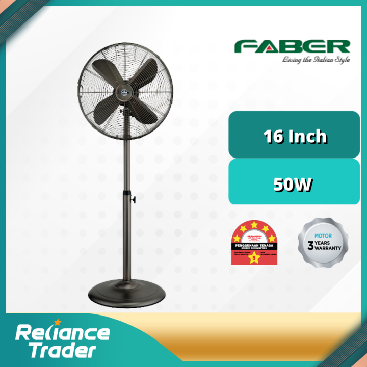 FABER METAL STAND FAN FSF CLASSICO 166BB | Lazada