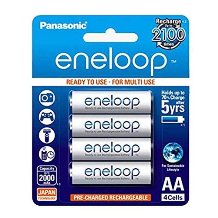 Panasonic Eneloop AA Rechargeable Battery (ORIGINAL) | Lazada PH