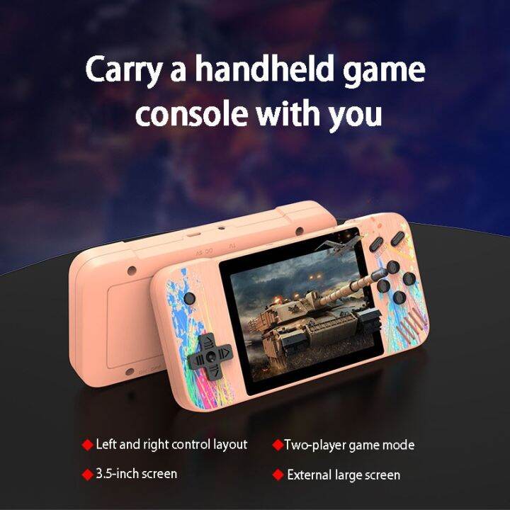 ZZOOI New G3 Handheld Game Console 3.5-inch FC Battle Retro Arcade 800 ...