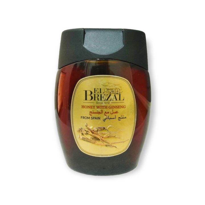(Spain) El Brezal Honey with Ginseng. 350 grams. | Lazada PH