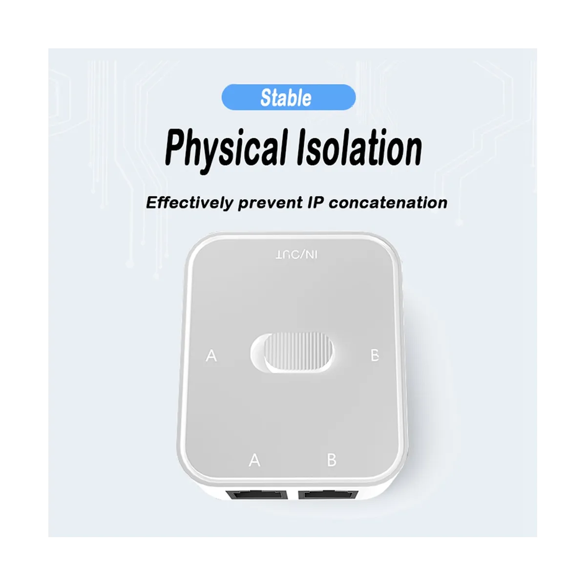 1 Piece 2 Port Rj45 Lan Cat6 Switch Selector 1000mbps 2 In 1 Out 1 In 2 Out 2 In 1 Outrj45