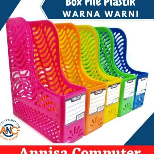 Box File Plastik / Keranjang / Dokumen / Kotak Berkas / Penyimpan file | Lazada Indonesia