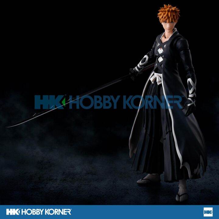 (IN STOCK) BANDAI S.H.Figuarts 6 Inch Scale Ichigo Kurosaki – Bankai ...