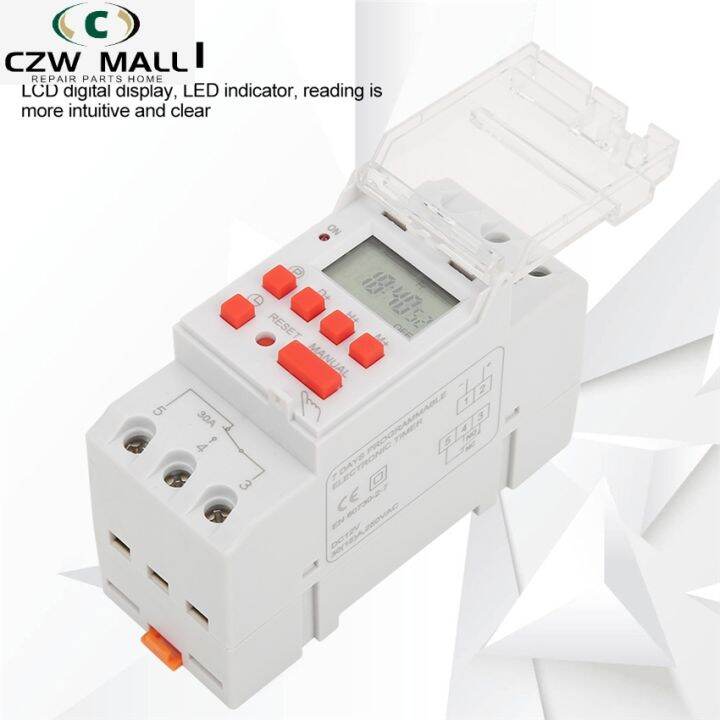 CZW MALL 12V DC 30A Industrial Products na may Countdown Function na ...