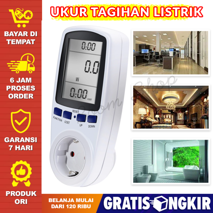 Kwh Meter Listrik Alat Pengukur Biaya Lisrik Rumah Monitor Tagihan ...