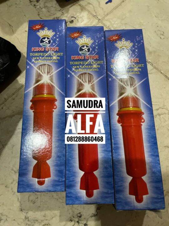 Lampu Ikan Nelayan Torpedo 2 WARNA | Lazada Indonesia