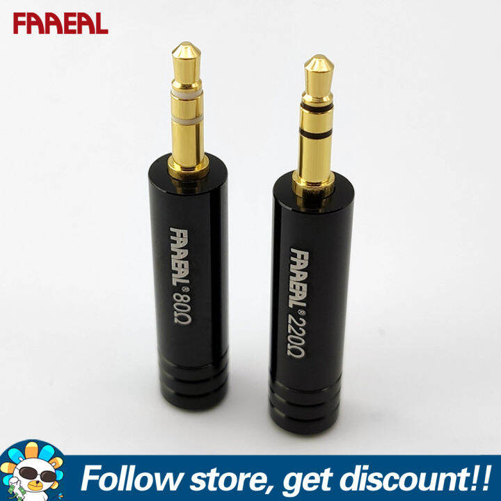 FAAEAL Earphone Impedance Plug Conductor 80 220 ohm Professional Noise ...