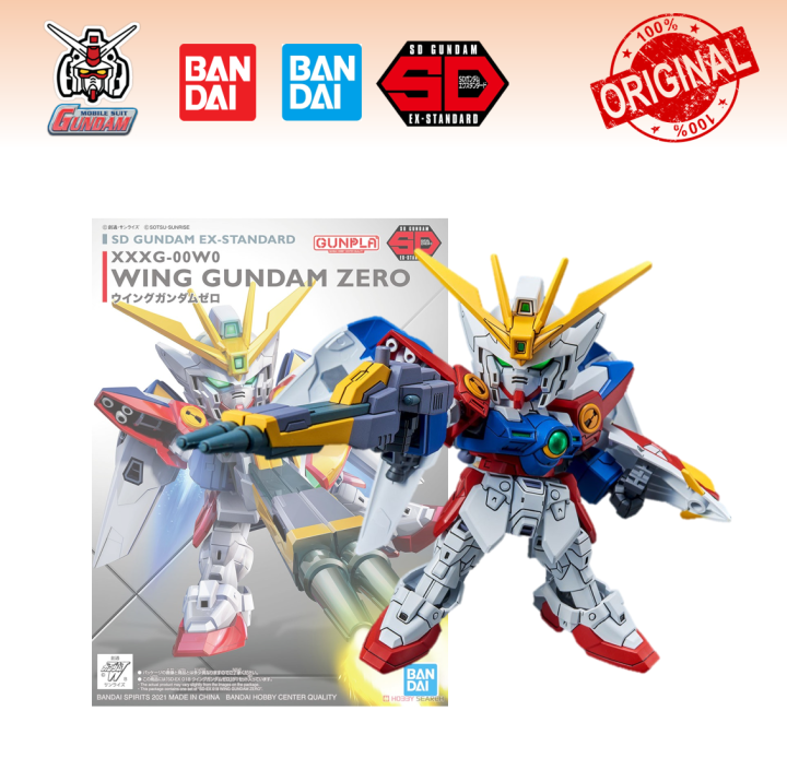Bandai SD Gundam EX-Standard Wing Gundam Zero (Gundam Model Kits) | Lazada