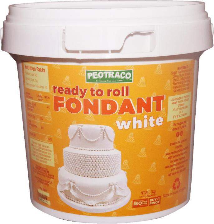 Peotraco Ready To Roll Fondant (1kg) | Lazada PH
