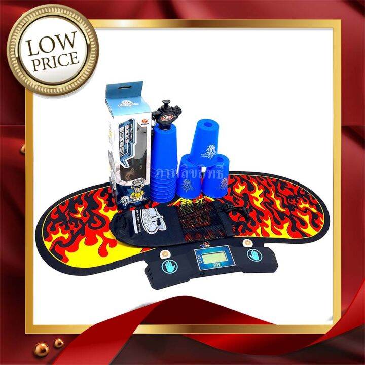 SpeedStack bundle set แก้วสแต็ค ครบชุด YJ พร้อม ที่จับเวลา ผ้ารอง แก้วสแต็ค 12ใบพร้อมที่หิ้ว ...