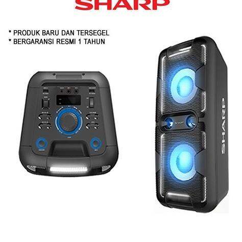 Sharp LED Bluetooth Dual USB FM Karaoke Party Speaker System PS-930 ...