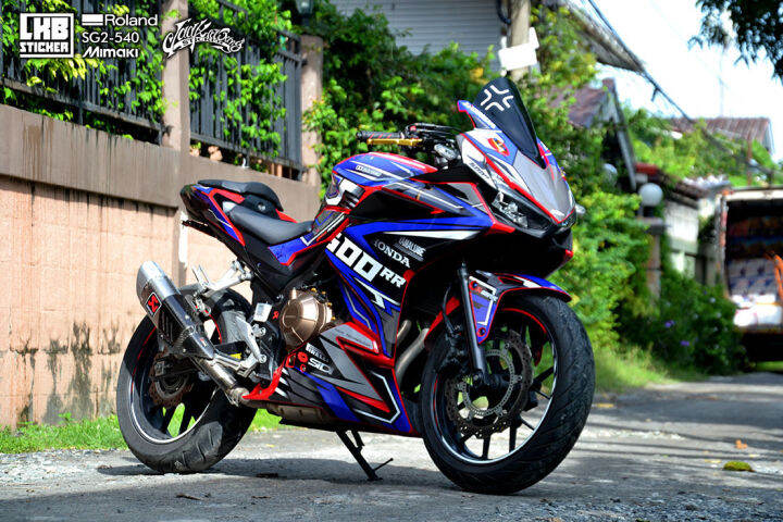 สติ๊กเกอร์แต่งลายรถ HONDA CBR 500 ปี 2019-2022 ลาย Racing 500RR | Lazada.co.th