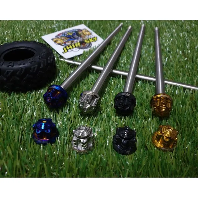 Legit Yayamanin CNC Front Axle for Aerox Nmax V1 - V2 | Lazada PH