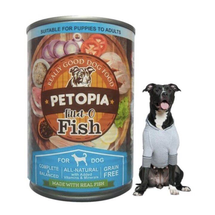 Petopia Gourmet Fillet O Fish Dog Can 415gr | Lazada Indonesia