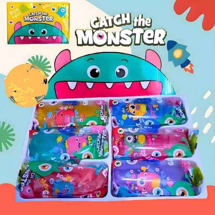mainan viral monster jelly air ridho catch the monster | Lazada Indonesia