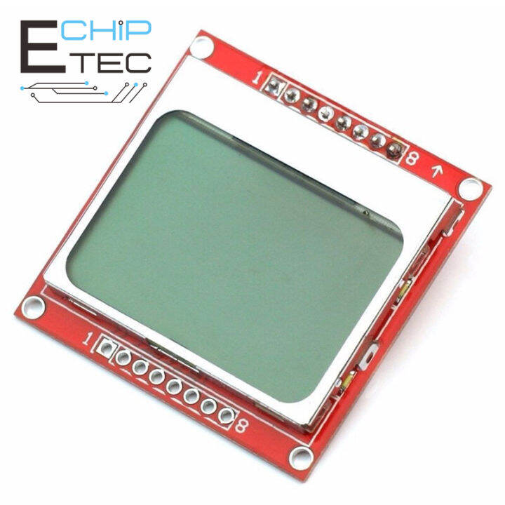 Mô-đun LCD 5110 Màn Hình Hiển Thị Bộ Chuyển Đổi Đèn Nền Màu Trắng PCB ...