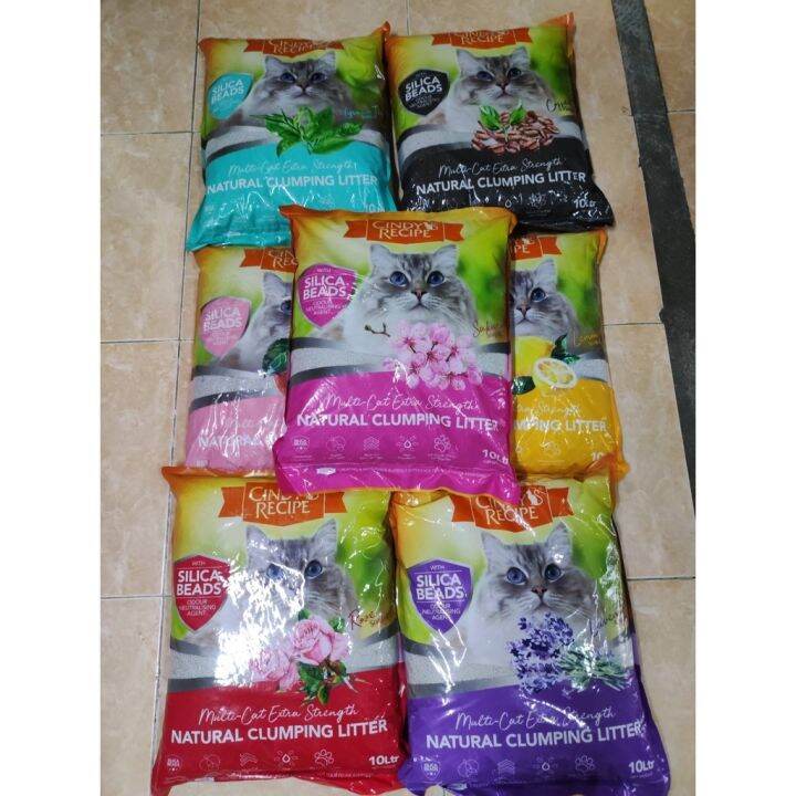 Cindys Recipe CAT SAND CAT LITTER 10L | Lazada PH
